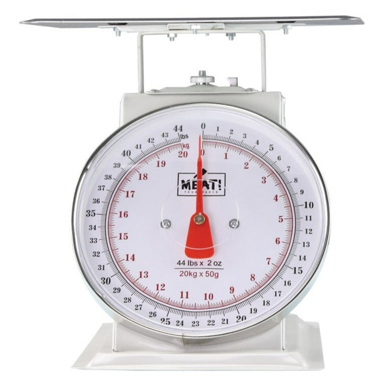 MEAT! 44 lb Stainless Steel Scale – 306BBQ